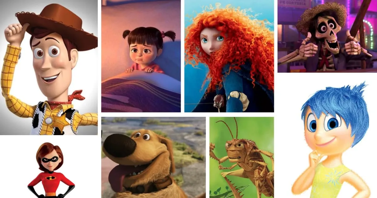 100+ Of The Most Beloved Pixar Characters by @DisneyLove