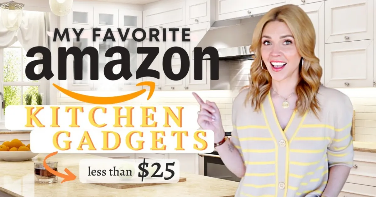 11 of the BEST AMAZON Kitchen Gadgets UNDER $25! // Big Family Kitchen ...