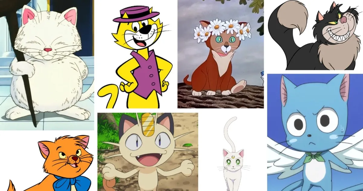 | Our 50 Favorite Cartoon Cat Characters by @animationnation