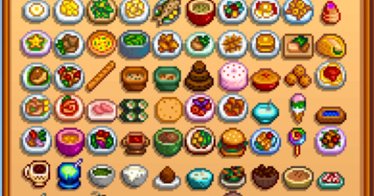 Milk | Stardew Valley Cooking All Recipes