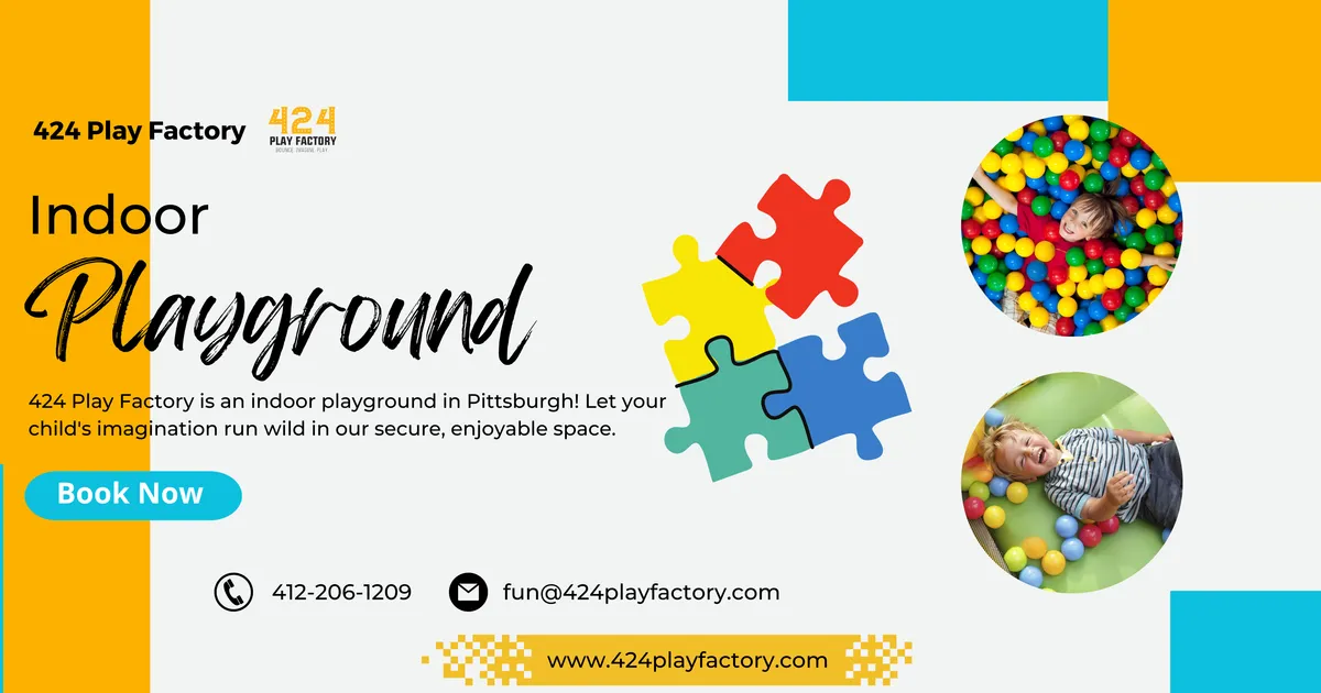 Indoor playground in Pittsburgh by @424playfactory