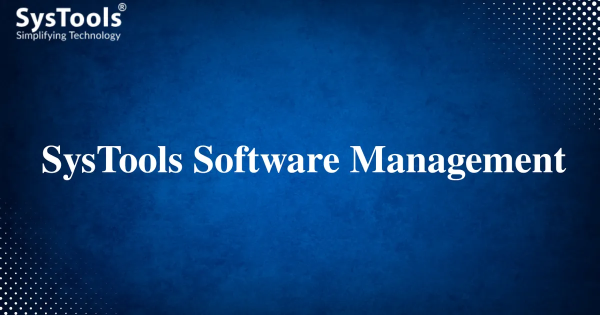 SysTools Excel to vCard Converter | SysTools Software Management