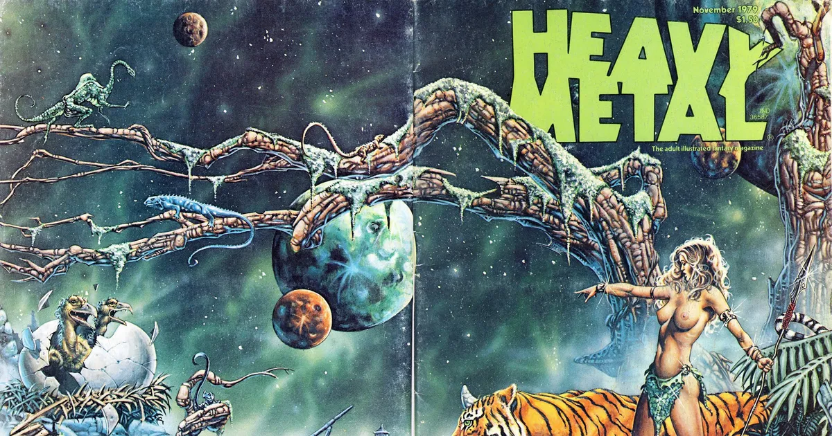 1970's Heavy Metal by @dexblortus