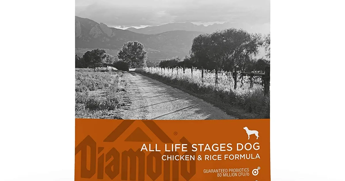 Diamond Naturals All Life Stages Chicken & Rice Formula Dry Dog Food ...
