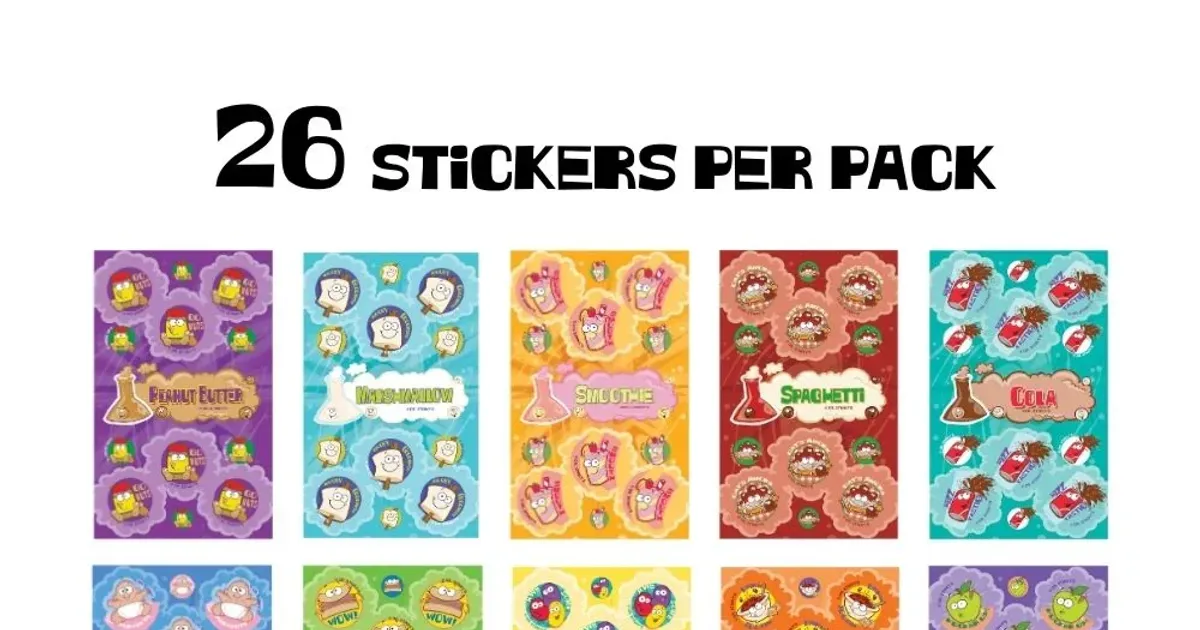 Sink File #3 | Dr. Stinky Stickers
