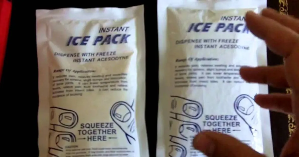 Instant Cold Pack | First aid kit for hiking trip