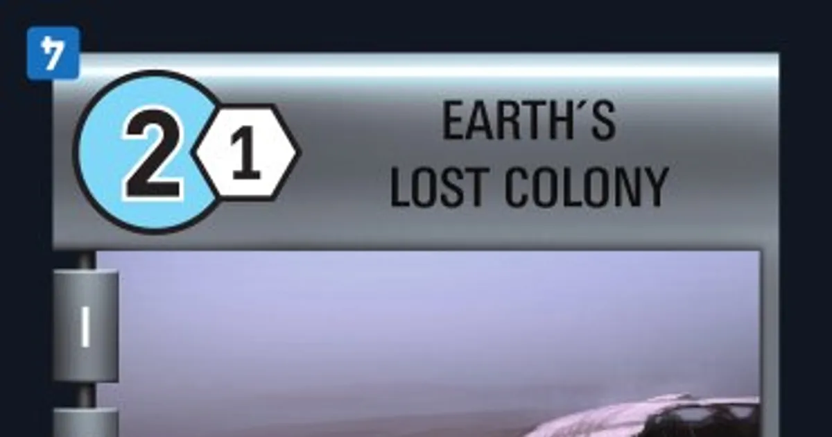 Earth's Lost Colony | Race for the Galaxy Card List
