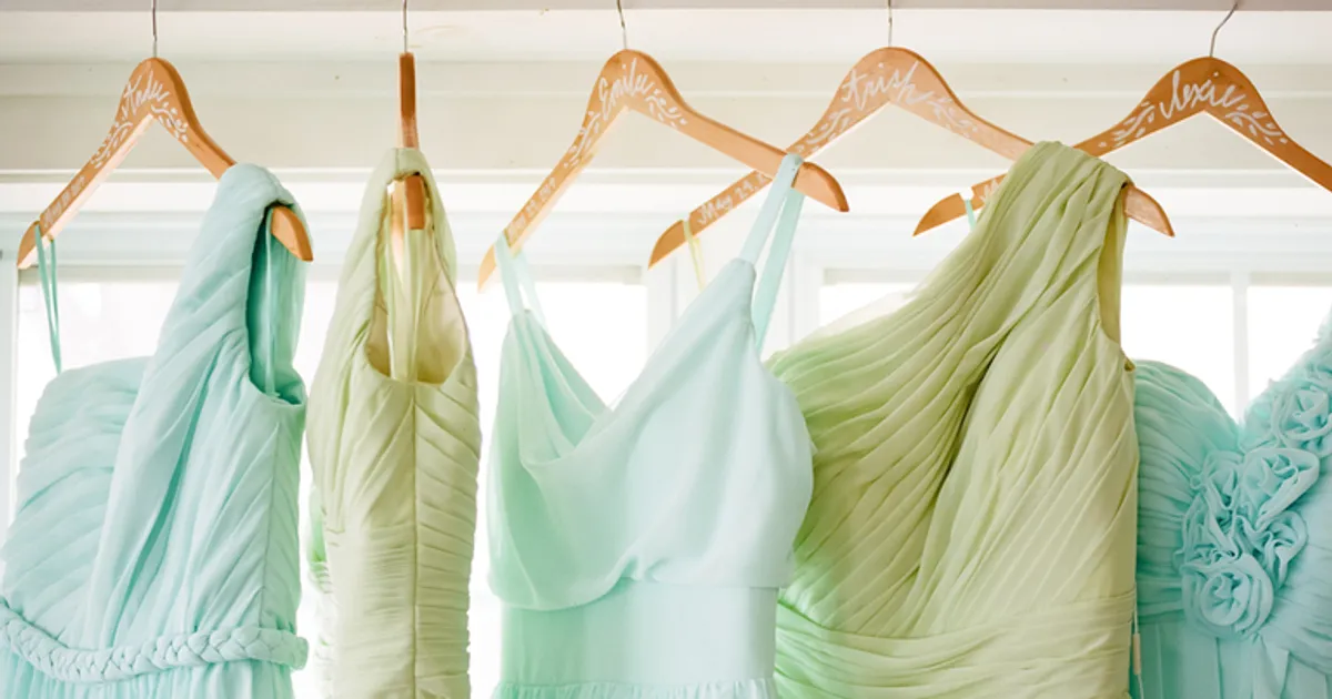 Finalize fittings and attire for bridesmaids (and other family ...