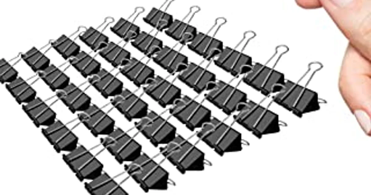 Binders clips | A Beginner's Guide to the Tools and Materials for ...