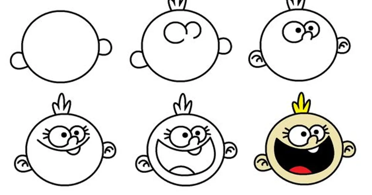 Lily Loud | 100 Easy to Draw Cartoon Characters