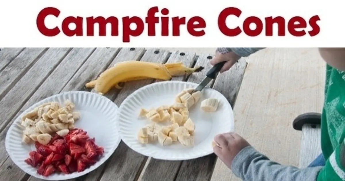 Campfire Cones | 20 Delicious Recipes To Try on Your Camping Trip